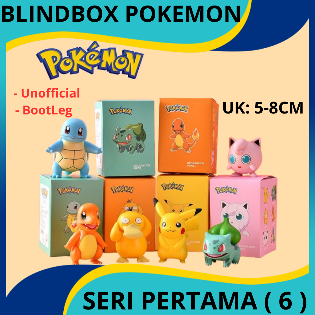 Jual BLIND BOX ANIMEE POKEMON CHARACTER ACTION FIGURE ANIME POKEMON ...