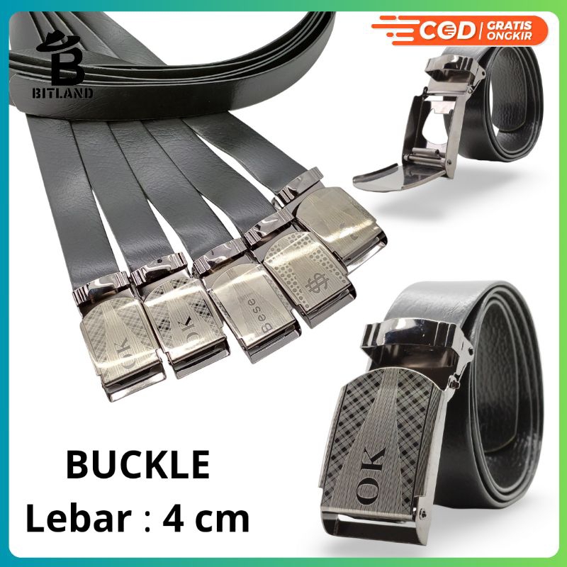 Jual BITLAND Ikat Pinggang Pria Kulit Sintetis Kepala Besi Random Fc-1 ...