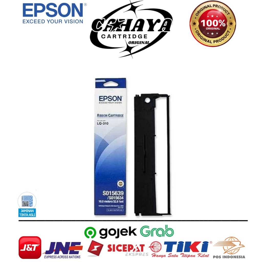 Jual PITA EPSON LQ-310 RIBBON CARTRIDGE ORIGINAL | Shopee Indonesia