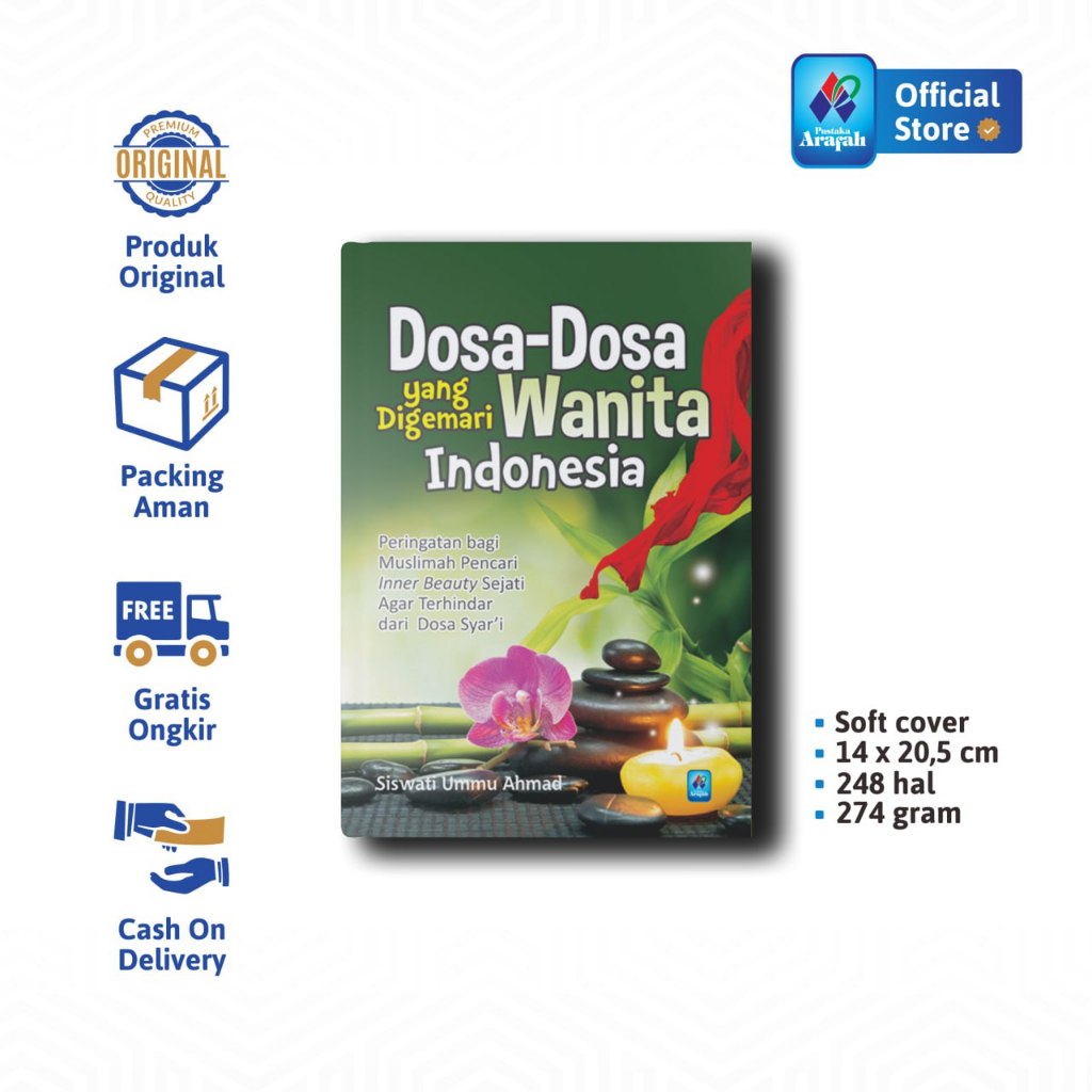 Jual Dosa-dosa yang Digemari Wanita Indonesia Pustaka Arafah Original | Shopee Indonesia