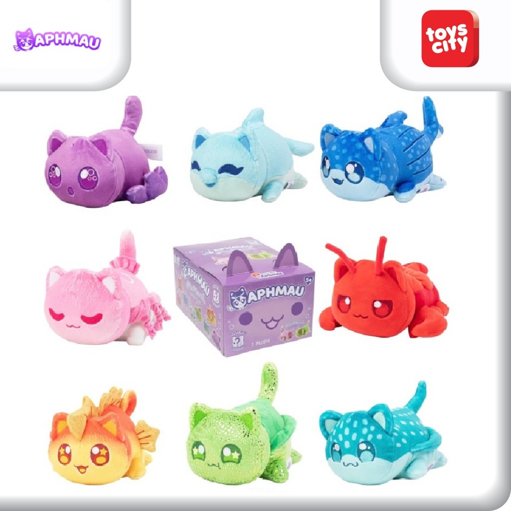 Jual Aphmau 6” MeeMeow Mystery Plush Series 5 Blind Box, 1 of 8 ...