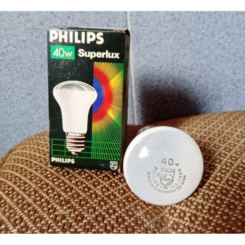 Jual lampu pijar Philips 115-125Vac - 40wat +60Wat . wat random ...