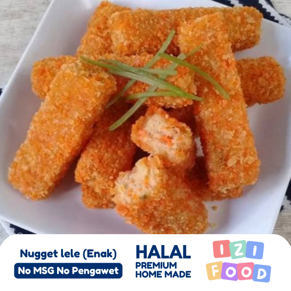 Jual NUGGET IKAN LELE 200GR TANPA PENGAWET/NON MSG HALAL | Shopee Indonesia
