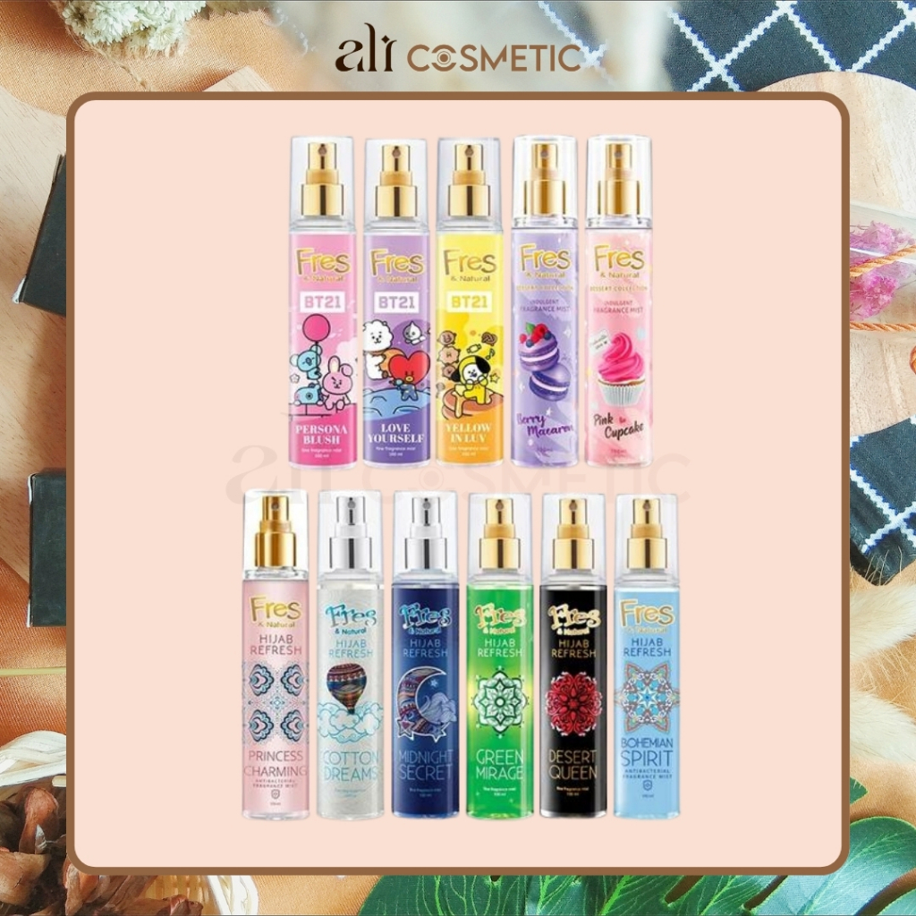 Jual ALI COSMETIC - Fres & Natural Spray Cologne Hijab ReFres Kemasan ...