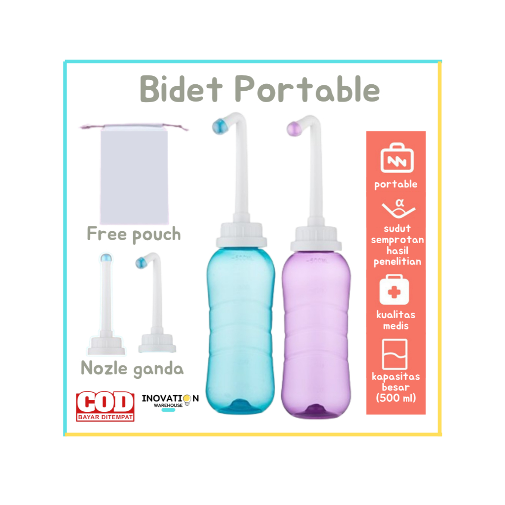 Jual bidet portable lipat travel portable bidet alat cebok portable ...