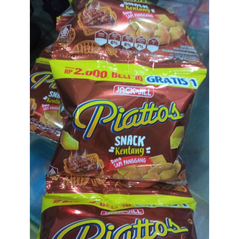 Jual Snack kentang Piattos / Piatos 2000 isi 5 | Shopee Indonesia