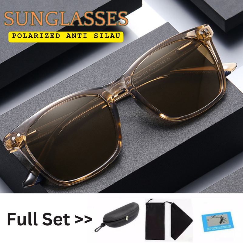 Jual Sunglasses Polaris untuk Pria Wanita: Kacamata Polarized Hitam Anti Silau UV400 untuk ...