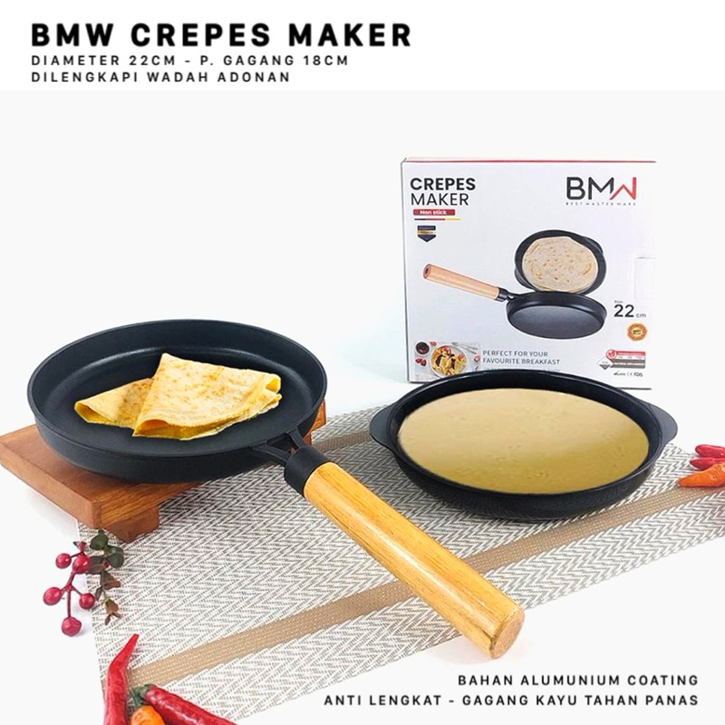 Jual CREPES PAN / WAJAN TERBALIK | Shopee Indonesia
