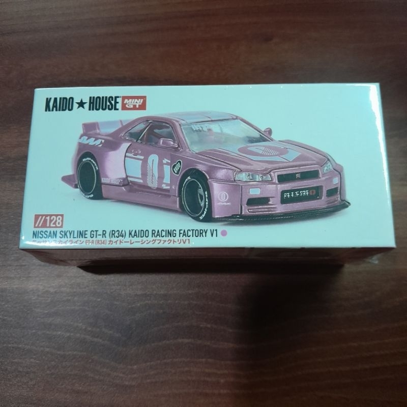 Jual MINI GT KAIDO*HOUSE Nissan Skyline GT-R (R34) V1 - Pink | Shopee ...