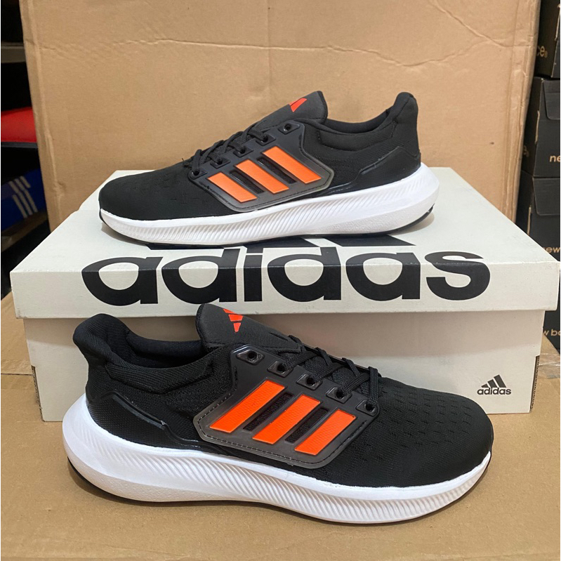 Jual Sepatu Adidas Running Fal ultrabounce Black Orange | Shopee Indonesia