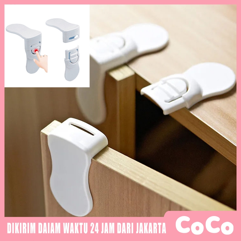 Jual Safety Belt Lock Drawer / Pengaman Laci Lemari Bayi / Baby Safety ...