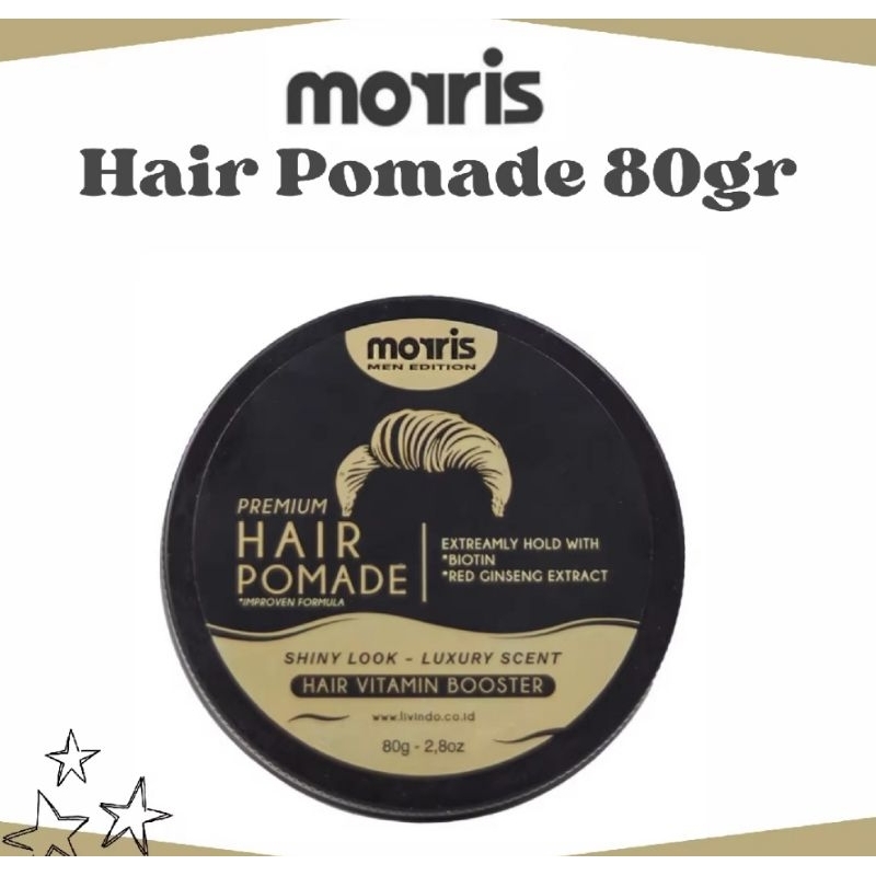Jual MORRIS HAIR CLAY/HAIR POMADE 80gr | Shopee Indonesia