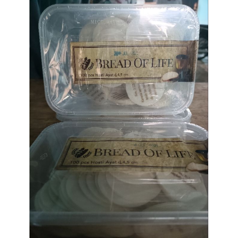 Jual HOSTI AYAT BESAR 100 KEPING (BREAD OF LIFE) | Shopee Indonesia