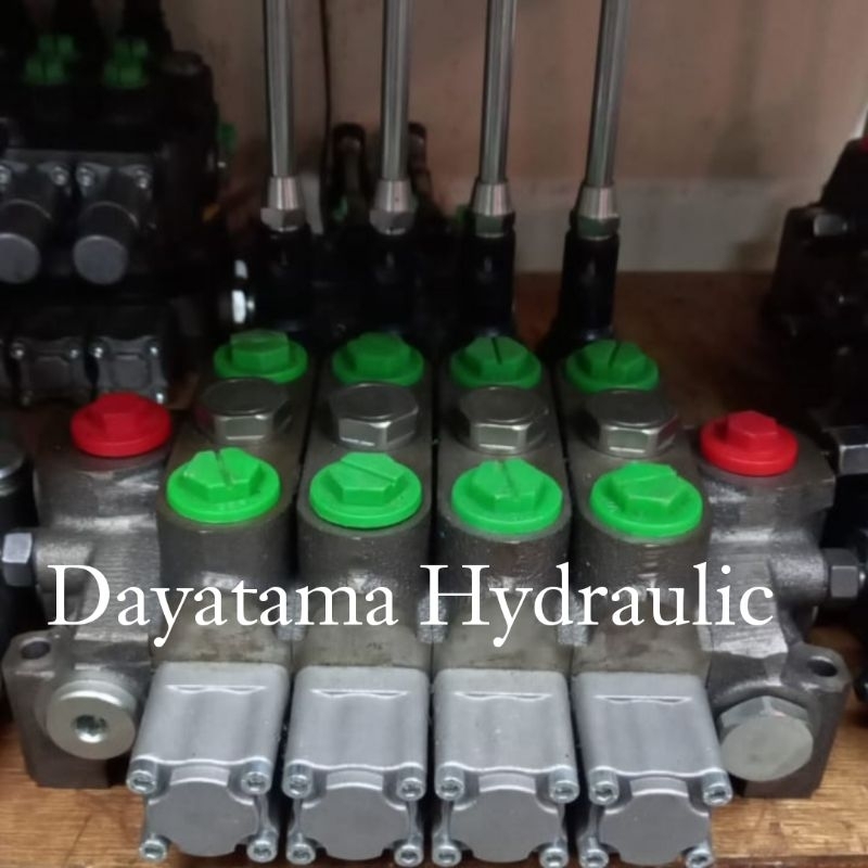 Jual HCD4 / 3 BANK SPRING 80 LPM 1/2" INCH HAND CONTROL VALVE HYDRAULIC ...