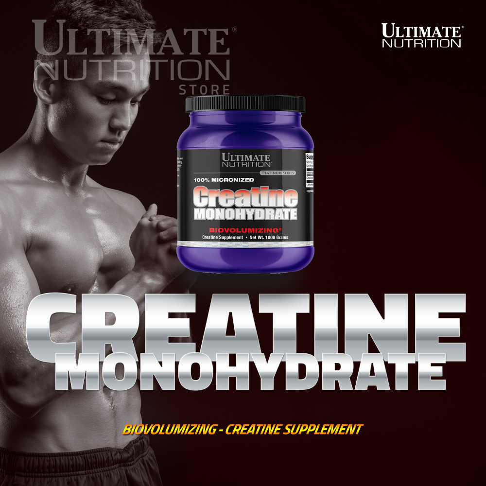 Jual Ultimate Nutrition 100% Micronized Creatine Monohydrate suplemen ...