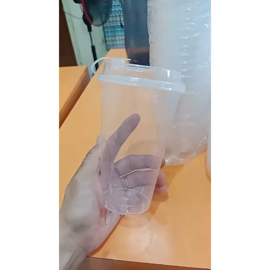Jual Cup + Tutup Injection 500ml 16oz / Gelas Fore Sedang / Thinwall ...