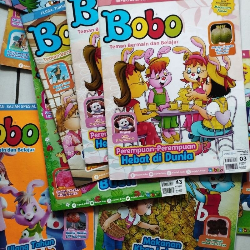 Jual Majalah Bobo Tahun 2024, Baru/Kondisi Bagus (hampir urut) | Shopee Indonesia