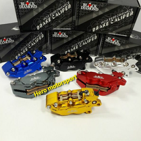 Jual Kaliper Cakram Kanan/Kiri 4P Piston Nmax/PCX/ADV/Vario/Beat/Mio/Scoopy/Satria UNIVERSAL ...