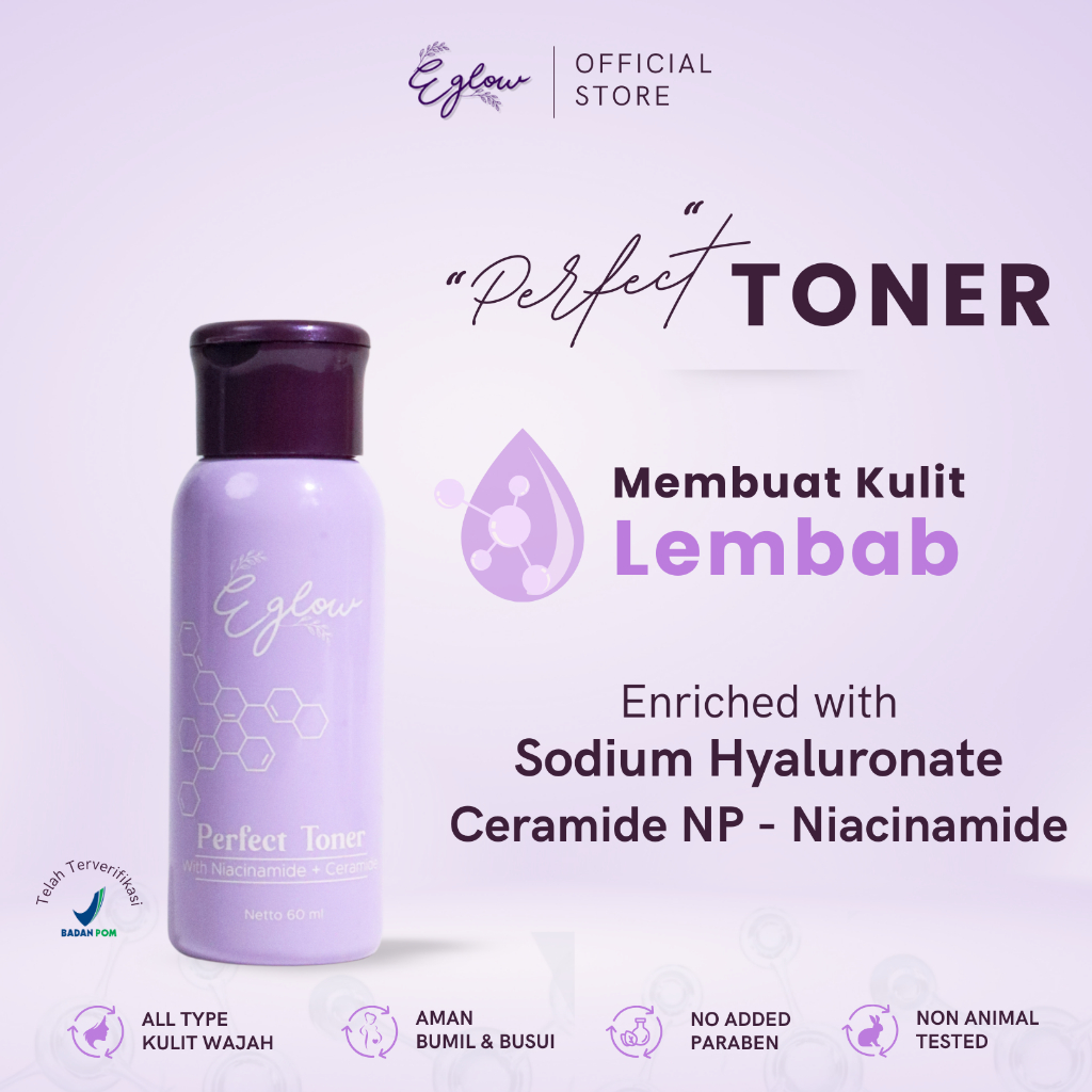 Jual Perfect Toner 60 ml | Mengandung Ceramide yang dapat Membuat Kulit ...