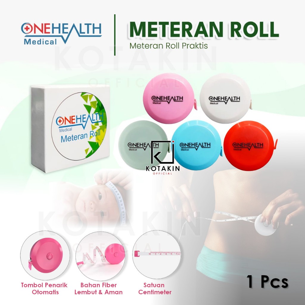 Jual Meteran Gulung General Care GC Onehealth - Medline 150cm ( Meteran ...
