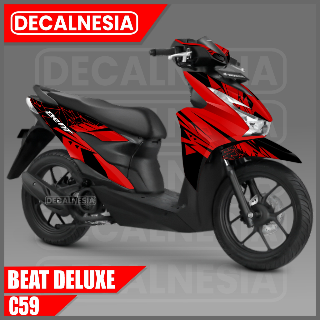 Jual Sticker Beat Deluxe 2025 2024 New CBS Smart Key Full Body Stiker ...