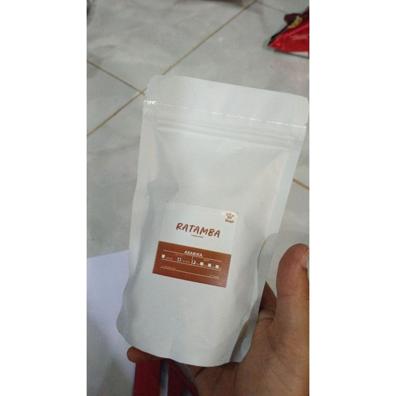 Jual KOPI ARABIKA RATAMBA 100gr | Shopee Indonesia