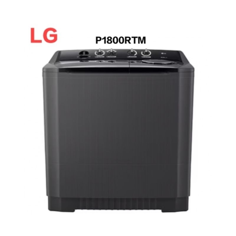 Jual Mesin Cuci 2 Tabung 18 Kg LG P1800RTM | Shopee Indonesia