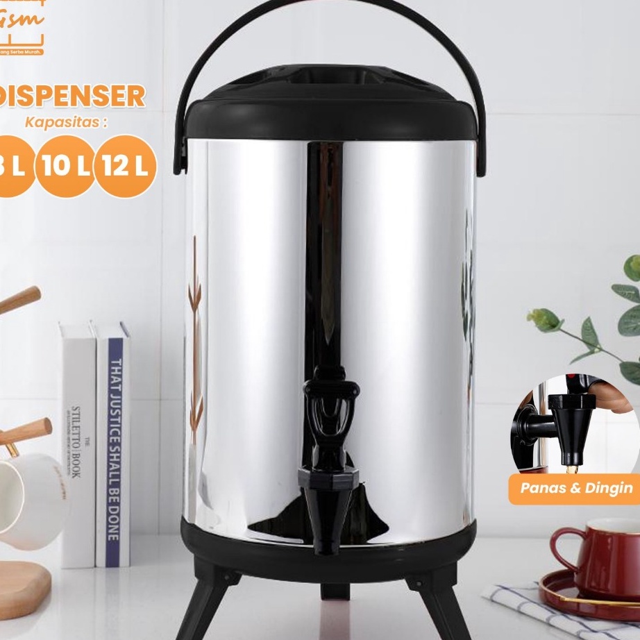 Jual GSM Termos Air Milk Tea Bucket Water 6112 Liter Dispenser Minuman ...