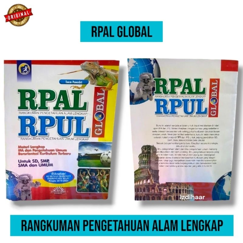 Jual Buku RPAL RPUL Rangkuman Pengene Alam Lengkap Global | Shopee ...