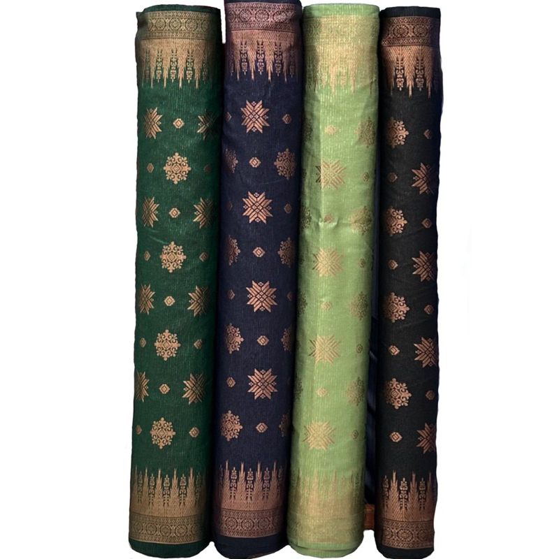 Jual Bahan Songket Melayu / Kain Songket Melayu Meteran / Kain Songket ...