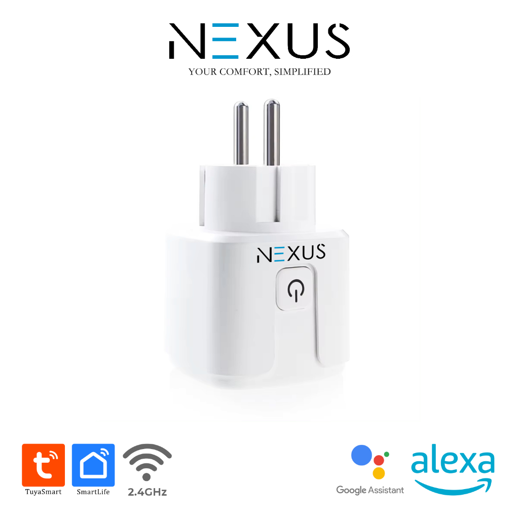 Jual NEXUS Smart Plug Colokan Listrik 16A WiFi Tuya SmartLife SH-PL01 ...