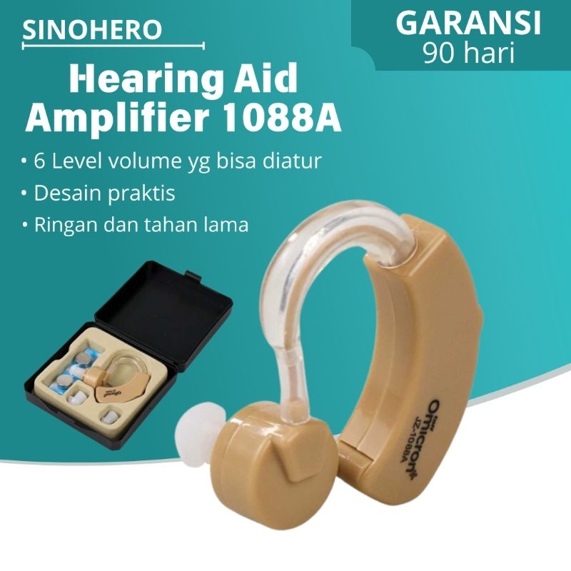 Jual Alat Bantu Dengar Pendengaran Telinga Orang Tua Kuping Original Tuli Baterai | Shopee Indonesia