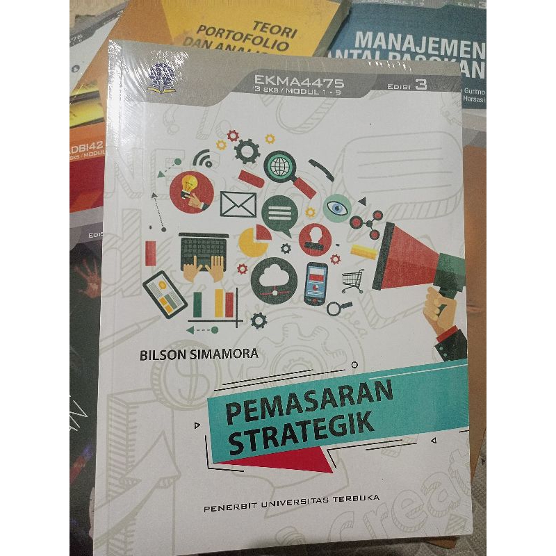 Jual EKMA 4475 Buku UT (Original) : Pemasaran Strategik edisi 4 | Shopee Indonesia