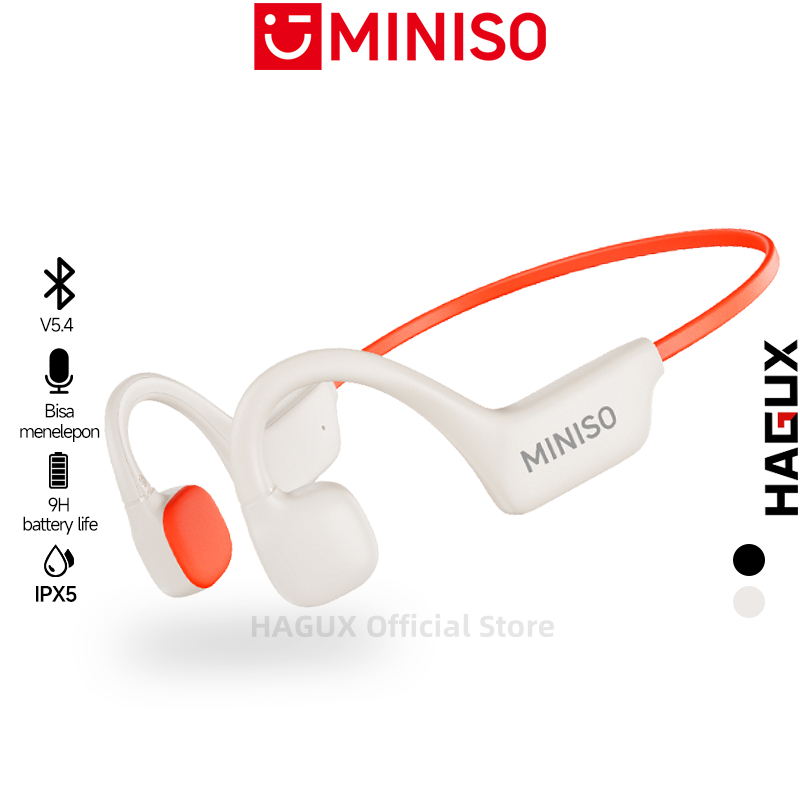 Jual Miniso X60 True Wireless Bluetooth V5.4 Sport TWS Air bone ...