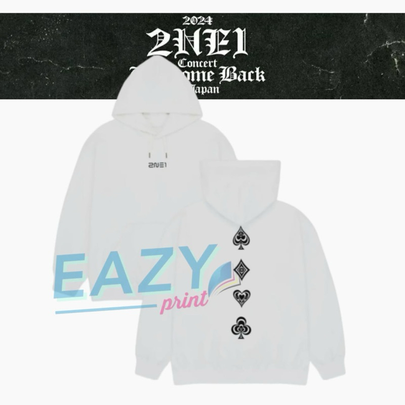 Jual HOODIE 2NE1 LOGO WELCOME BACK TOUR MERCH CONCERT 2024 KPOP IDOL ...