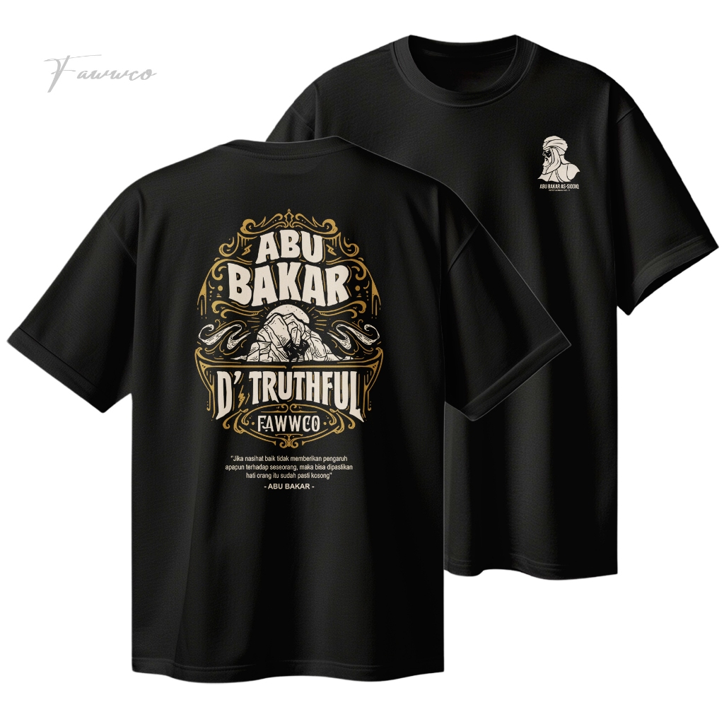 Jual FAWWCO Abu Bakar Lettering - Kaos Dakwah Santri Populer 24S ... Jual FAWWCO Abu Bakar Lettering - Kaos Dakwah Santri Populer 24S ...
