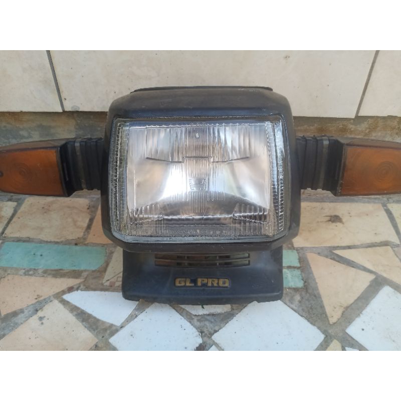 Jual lampu depan Honda GL pro bekas pakai second original | Shopee ...