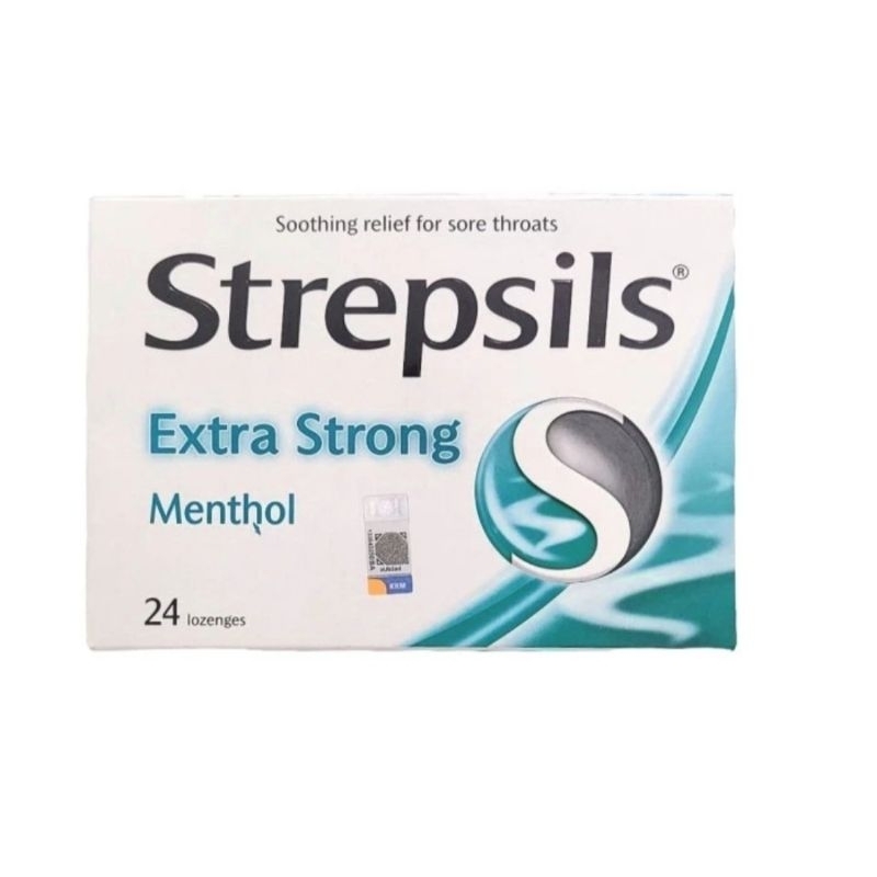 Jual Strepsils Extra Strong Menthol Lozenges | Shopee Indonesia