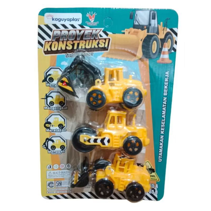 Jual Mobil Proyek Konstruksi Isi 3 Pcs / MOBIL-MOBILAN Anak Beko ...