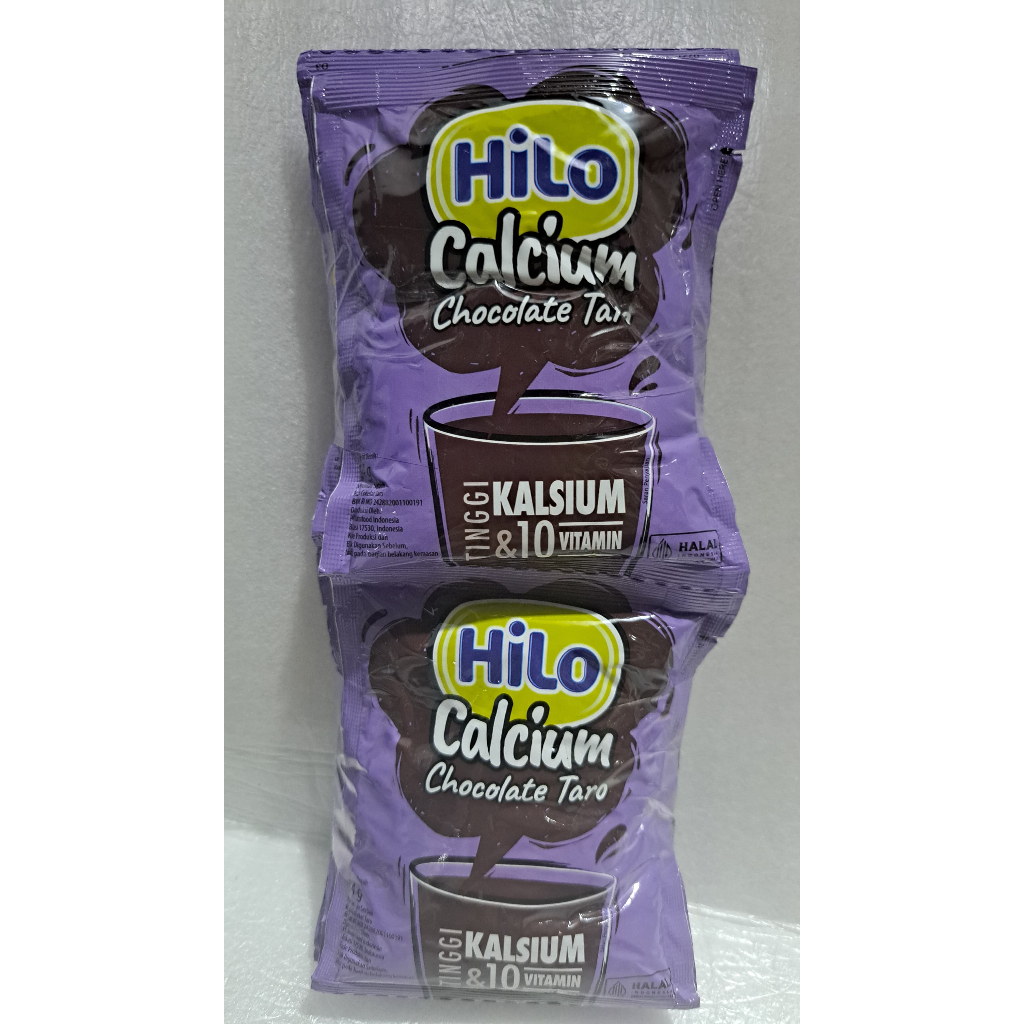 Jual Hilo Chocolate Taro - 10 sachet / Minuman Coklat Berkalsium Tinggi ...