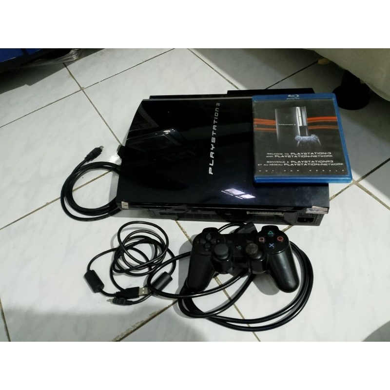 Jual PS3 FAT SERI CECHH 320 GB,ANTI YLOD, FULLSET | Shopee Indonesia