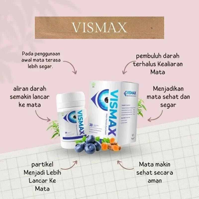 Jual Vismax Original Obat Mata Minus plus Rabun Katarak Rekomendasi ...