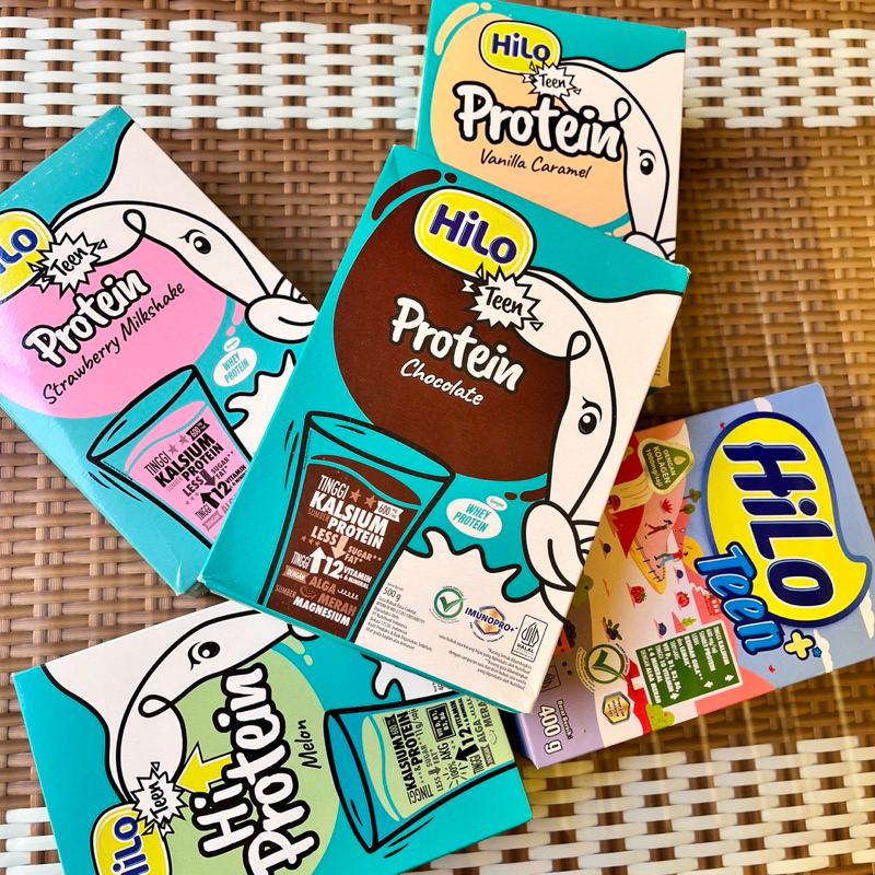 Jual HiLo Teen 500gr Chocolate / Vanilla Caramel / Strawberry Milkshake ...