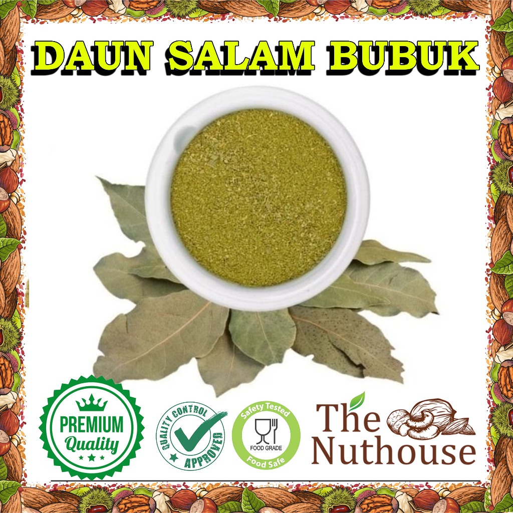 Jual Daun Salam Bubuk / Bay Leaf Powder [Ukuran: 100gr / 250gr / 500gr / 1kg] | Shopee Indonesia