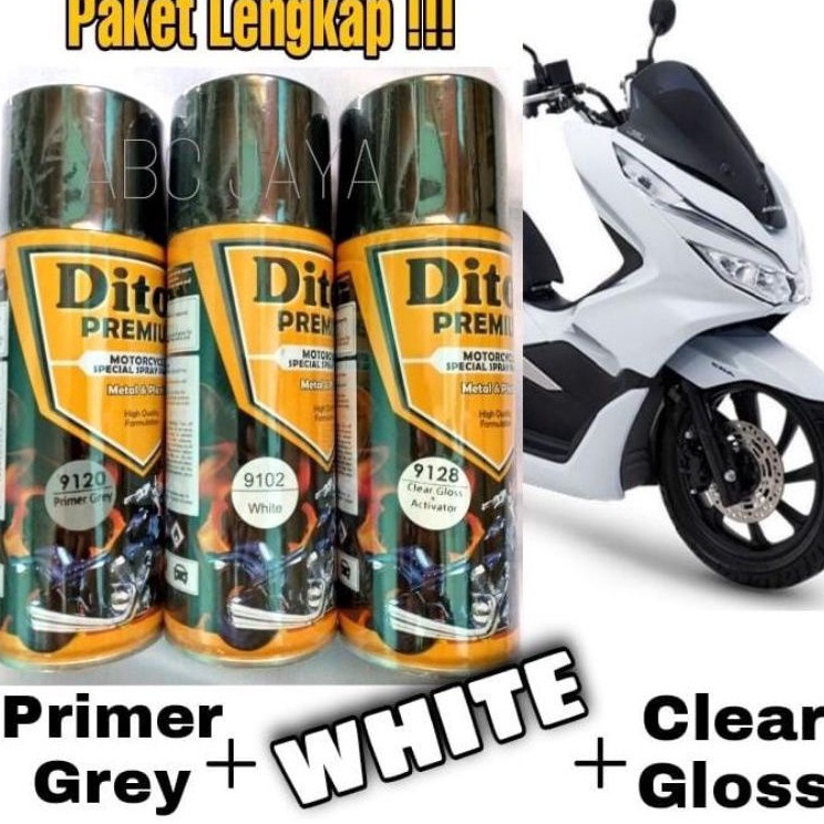 Jual Paling Top PAKET DITON PREMIUM WARNA PUTIH WHITE 912 SUPER WHITE ...