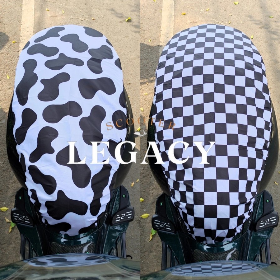 Jual Sarung Jok Cover Seat Model Retro ARVI Vespa Nmax Aerox PCX Vario ...