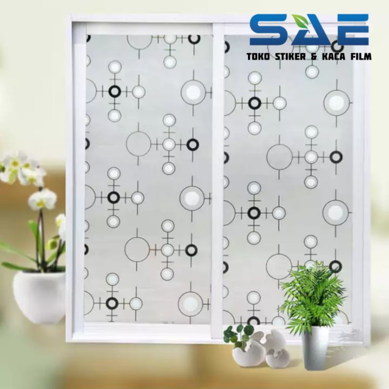 Jual Stiker Kaca Motif Terbaru Premium Tidak Tembus Pandang Sandblast ...