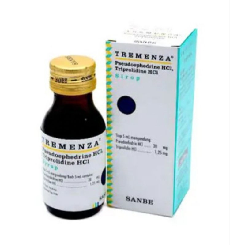 Jual Tremenza Sirup 60ml (per botol) | Shopee Indonesia