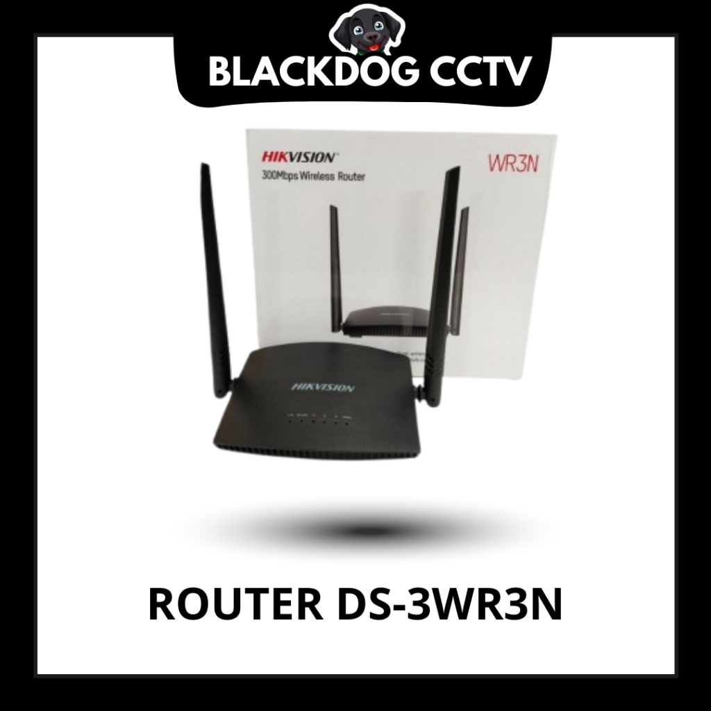 Jual HIKVISION DS-3WR3N WIRELESS ROUTER 300 mbps | Shopee Indonesia