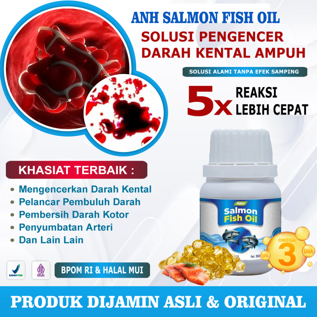 Jual Obat Pengencer Darah Kental Paling Ampuh Pelancar Aliran Darah ...